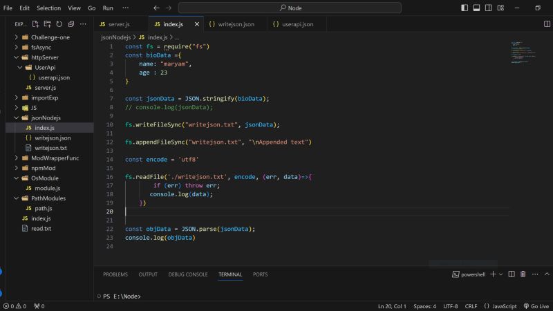 Maryam Mahtab on LinkedIn: #nodejs #backenddevelopment #learningtocode ... Maryam Mahtab on LinkedIn: #nodejs #backenddevelopment #learningtocode ...