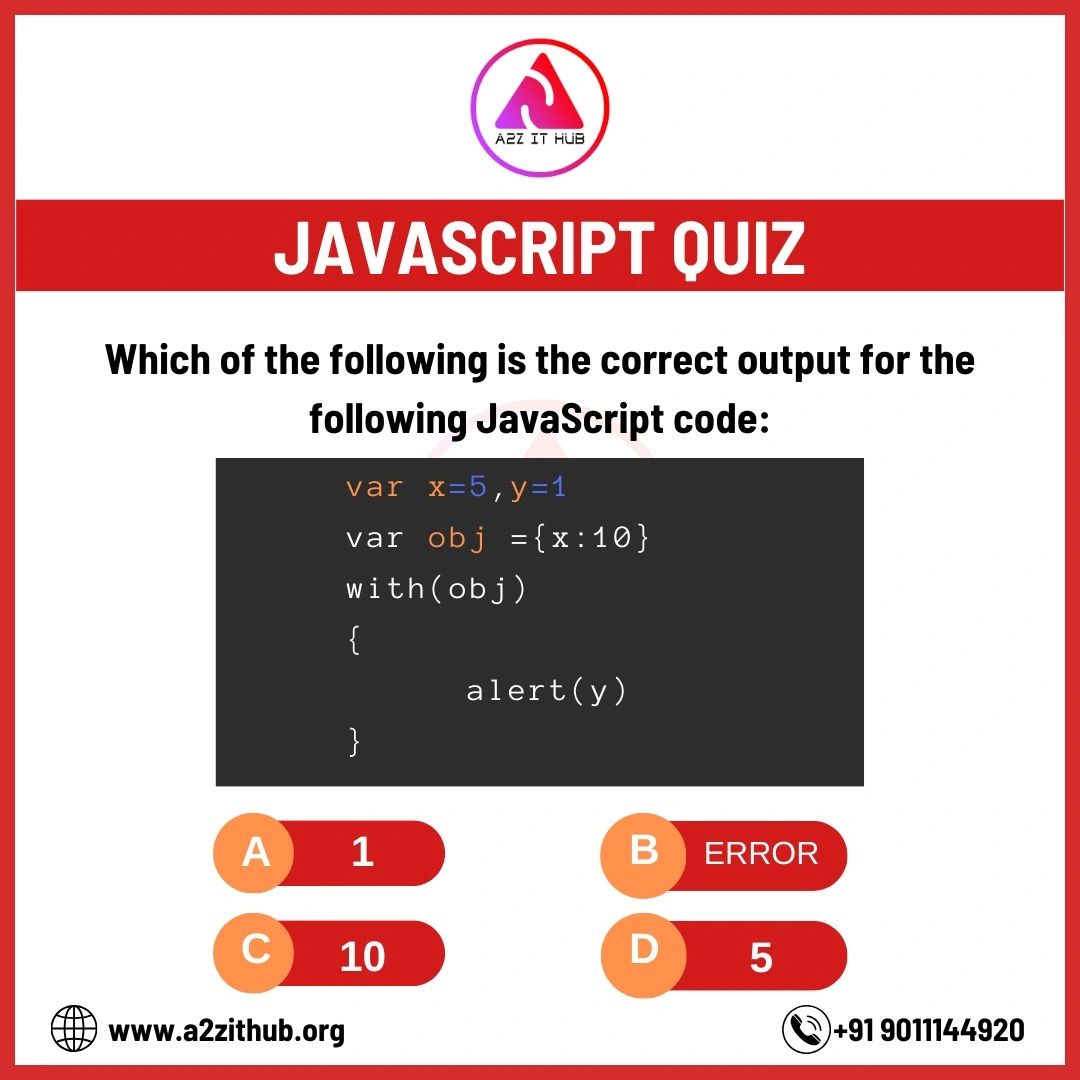 A2Z IT HUB Pvt Ltd on LinkedIn: #quiztime #quiz #quizoftheday # ... A2Z IT HUB Pvt Ltd on LinkedIn: #quiztime #quiz #quizoftheday # ...