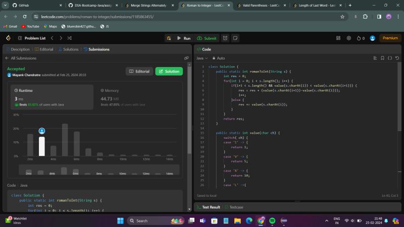 #dsa #dsawithkunal #dsajourney #java #strings | Mayank Chandratre #dsa #dsawithkunal #dsajourney #java #strings | Mayank Chandratre