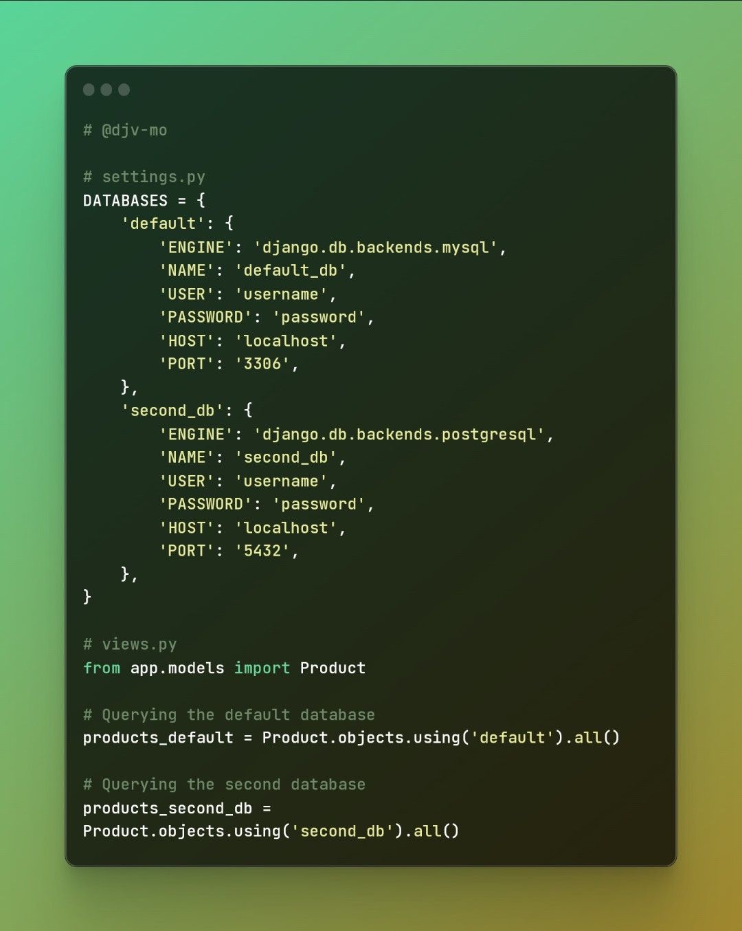 mohamed ali on LinkedIn: #python #django #databases #tip #tips # ... mohamed ali on LinkedIn: #python #django #databases #tip #tips # ...