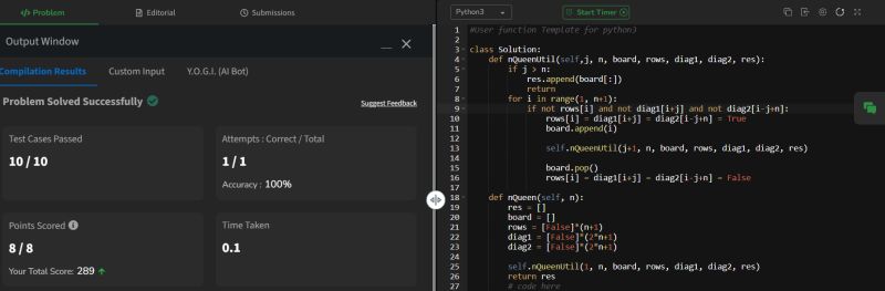 #160daysofdsa #dsa #backtracking #competitiveprogramming #geeksforgeeks ... #160daysofdsa #dsa #backtracking #competitiveprogramming #geeksforgeeks ...