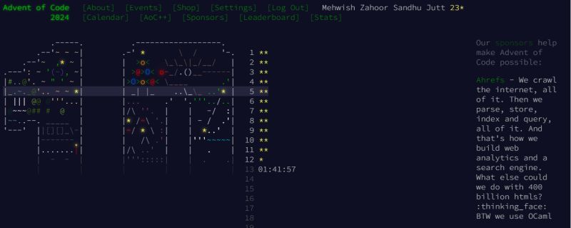 Mehwish Zahoor on LinkedIn: #adventofcode2024 #adventofcode2024 # ... Mehwish Zahoor on LinkedIn: #adventofcode2024 #adventofcode2024 # ...