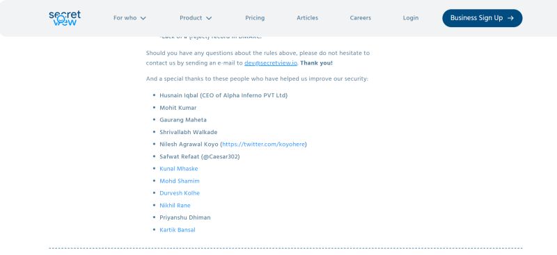 Kartik Bansal LinkedIn‘de: #halloffame #bugbounty #cybersecurity Kartik Bansal LinkedIn‘de: #halloffame #bugbounty #cybersecurity