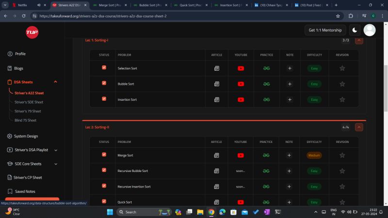 Chhavi Tyagi on LinkedIn: #dailycoding #leetcode #gfg #takeuforward # ... Chhavi Tyagi on LinkedIn: #dailycoding #leetcode #gfg #takeuforward # ...