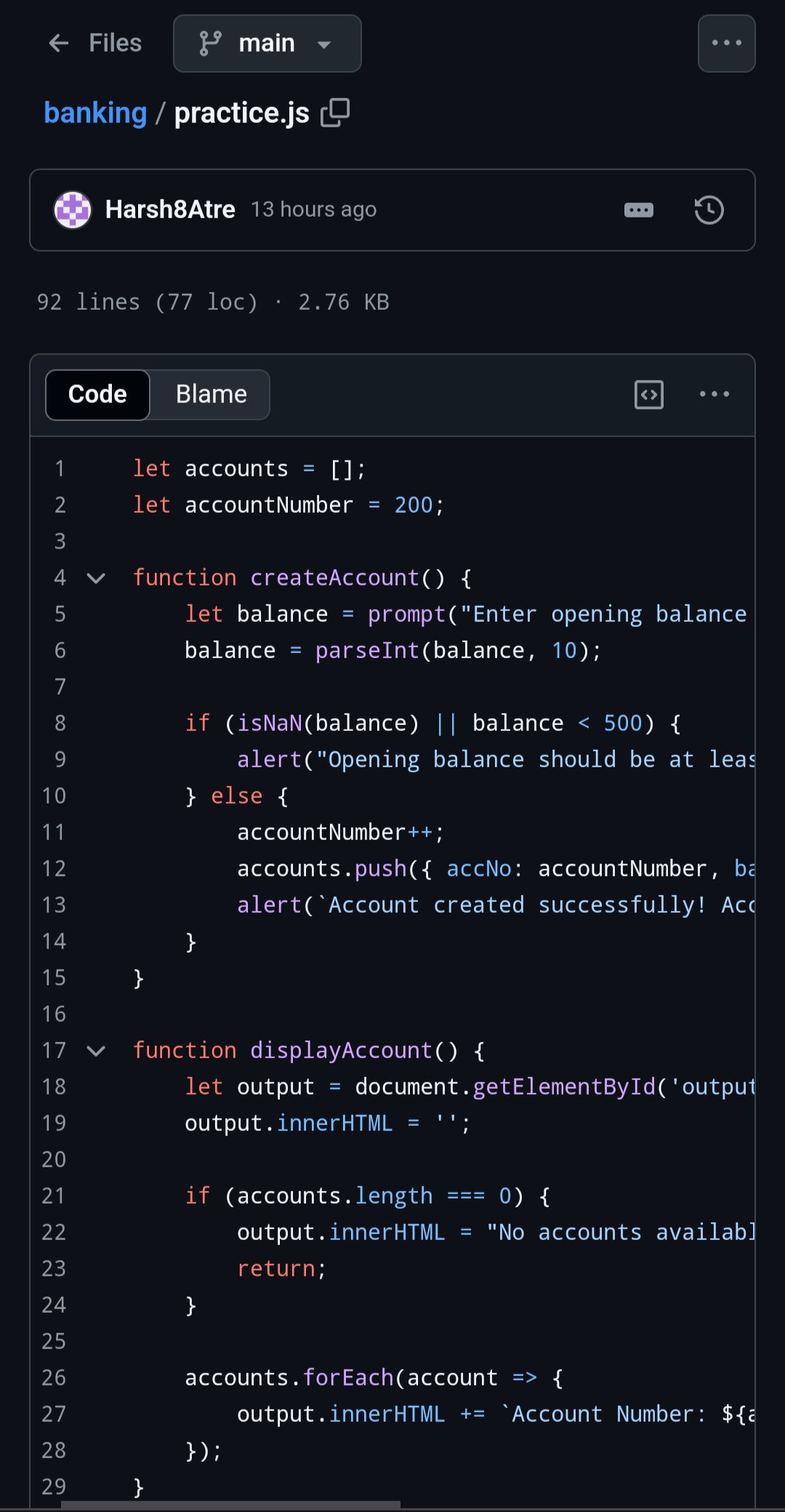 Dhruv Pradhan on LinkedIn: #javascript #css #html #bankmanagementsystem ... Dhruv Pradhan on LinkedIn: #javascript #css #html #bankmanagementsystem ...