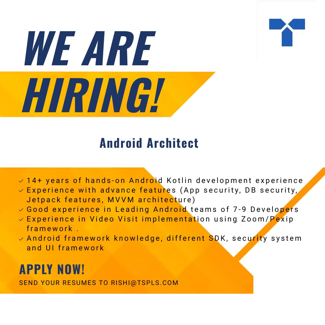 Rishi Dewangan on LinkedIn: #android #architect #kotlin #java # ... Rishi Dewangan on LinkedIn: #android #architect #kotlin #java # ...