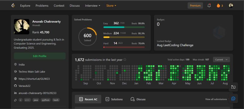 Anuvab Chakravarty on LinkedIn: #leetcode #leetcoding #coding # ... Anuvab Chakravarty on LinkedIn: #leetcode #leetcoding #coding # ...