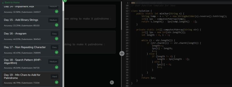 Yogesh Mewada on LinkedIn: #gfg160 #coding #algorithms #kmpalgorithm # ... Yogesh Mewada on LinkedIn: #gfg160 #coding #algorithms #kmpalgorithm # ...