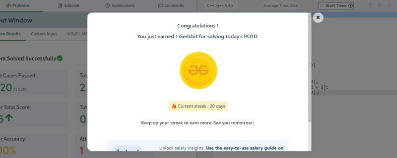 Soham Jagtap on LinkedIn: #100daysofcodechallenge #potd #geeksforgeeks ... Soham Jagtap on LinkedIn: #100daysofcodechallenge #potd #geeksforgeeks ...