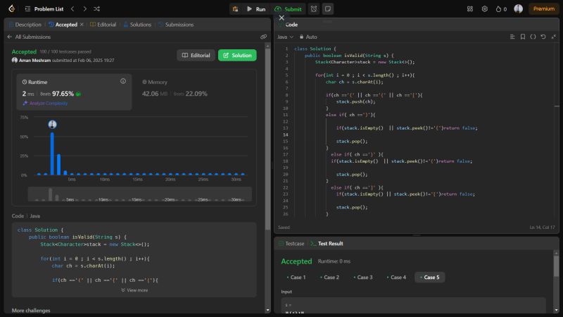 #java #leetcode #coding #algorithm #problemsolving #stack… | Aman Meshram #java #leetcode #coding #algorithm #problemsolving #stack… | Aman Meshram