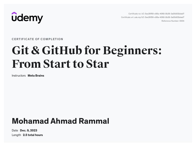 Mohammad Rammal on LinkedIn: #fullstackdeveloper #git #github # ... Mohammad Rammal on LinkedIn: #fullstackdeveloper #git #github # ...
