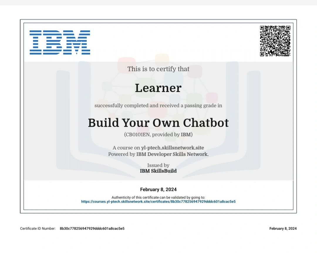 Shravan Kadam on LinkedIn: IBM WATSON CHATBOT CREATION Shravan Kadam on LinkedIn: IBM WATSON CHATBOT CREATION
