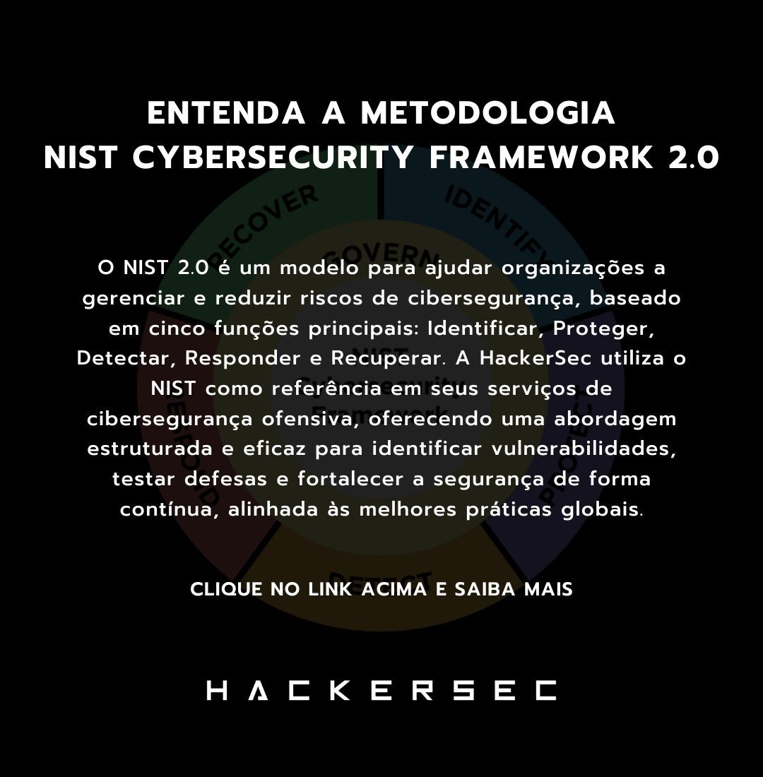 HackerSec no LinkedIn: Entenda a metodologia NIST CyberSecurity ... HackerSec no LinkedIn: Entenda a metodologia NIST CyberSecurity ...