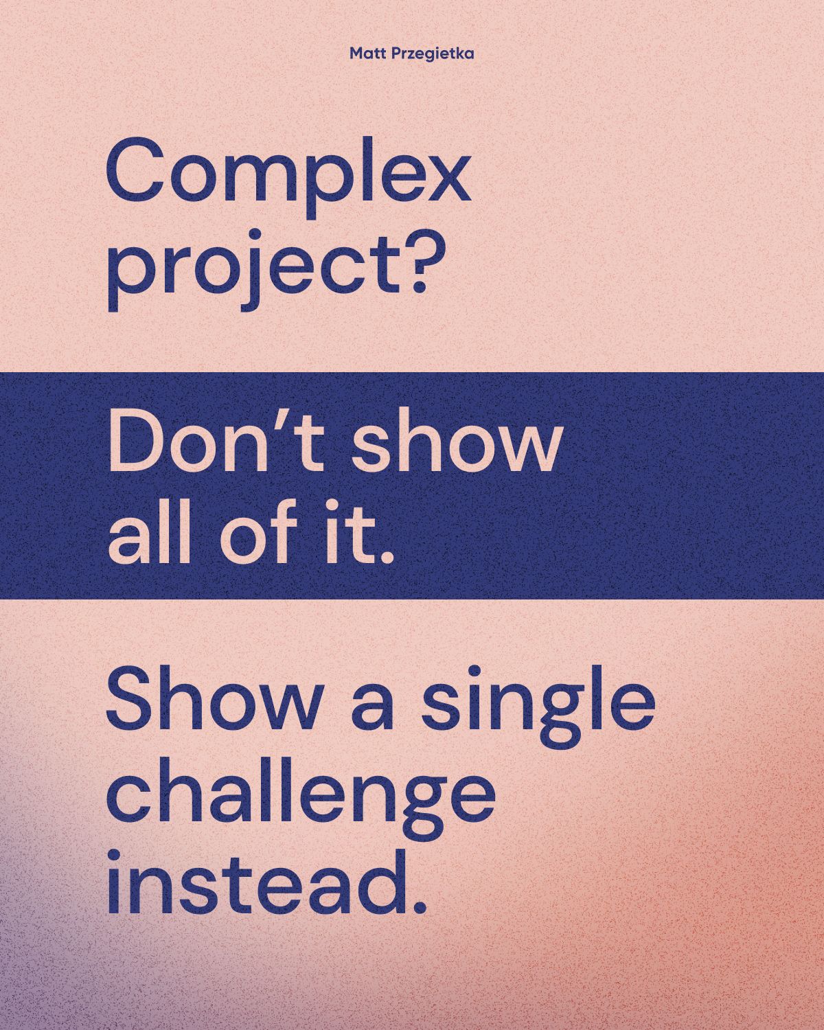 Steal this trick for your portfolio. Show your skills without ... Steal this trick for your portfolio. Show your skills without ...