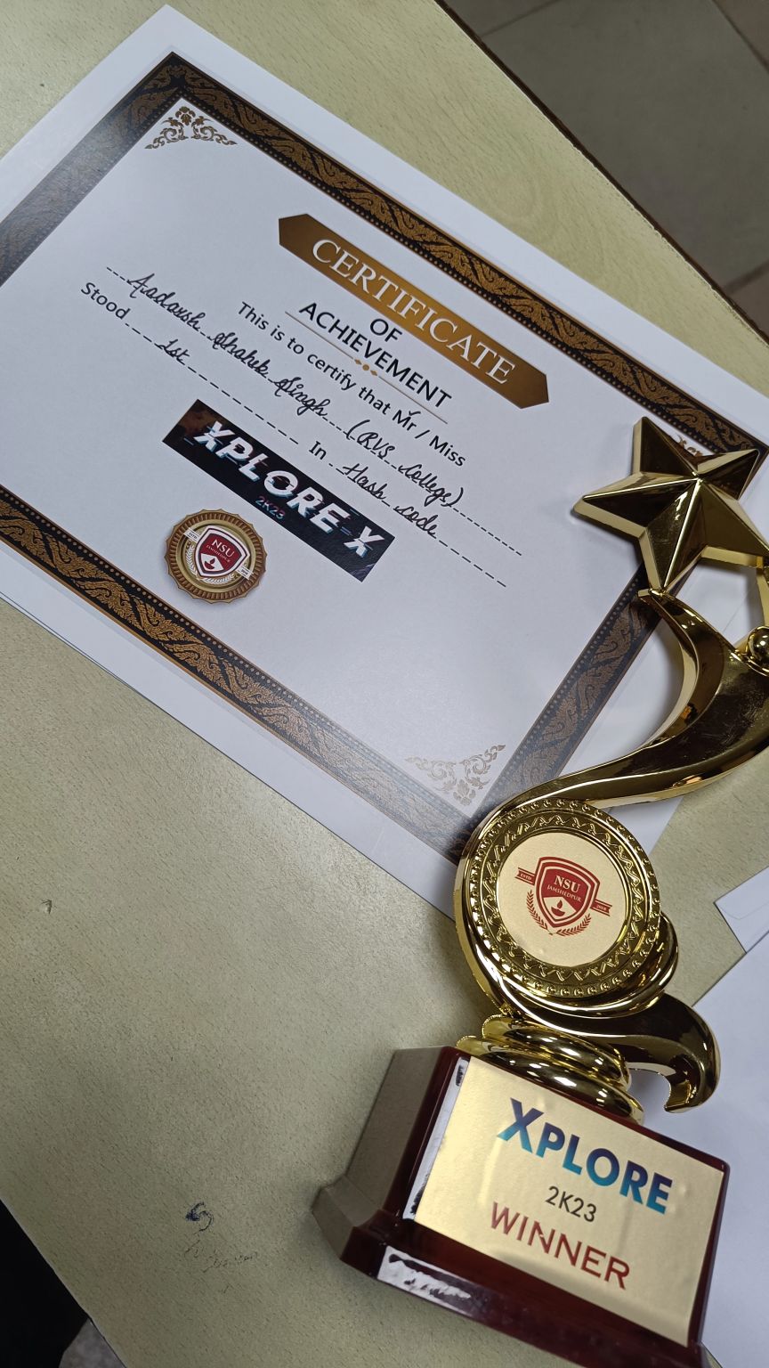 Aadarsh Shaheb Singh on LinkedIn: #hackathonwinner #dsa #codingjourney ... Aadarsh Shaheb Singh on LinkedIn: #hackathonwinner #dsa #codingjourney ...