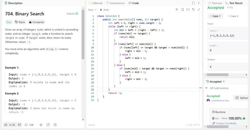Bhagyashree Patil on LinkedIn: #100daysofcode #binarysearch # ... Bhagyashree Patil on LinkedIn: #100daysofcode #binarysearch # ...