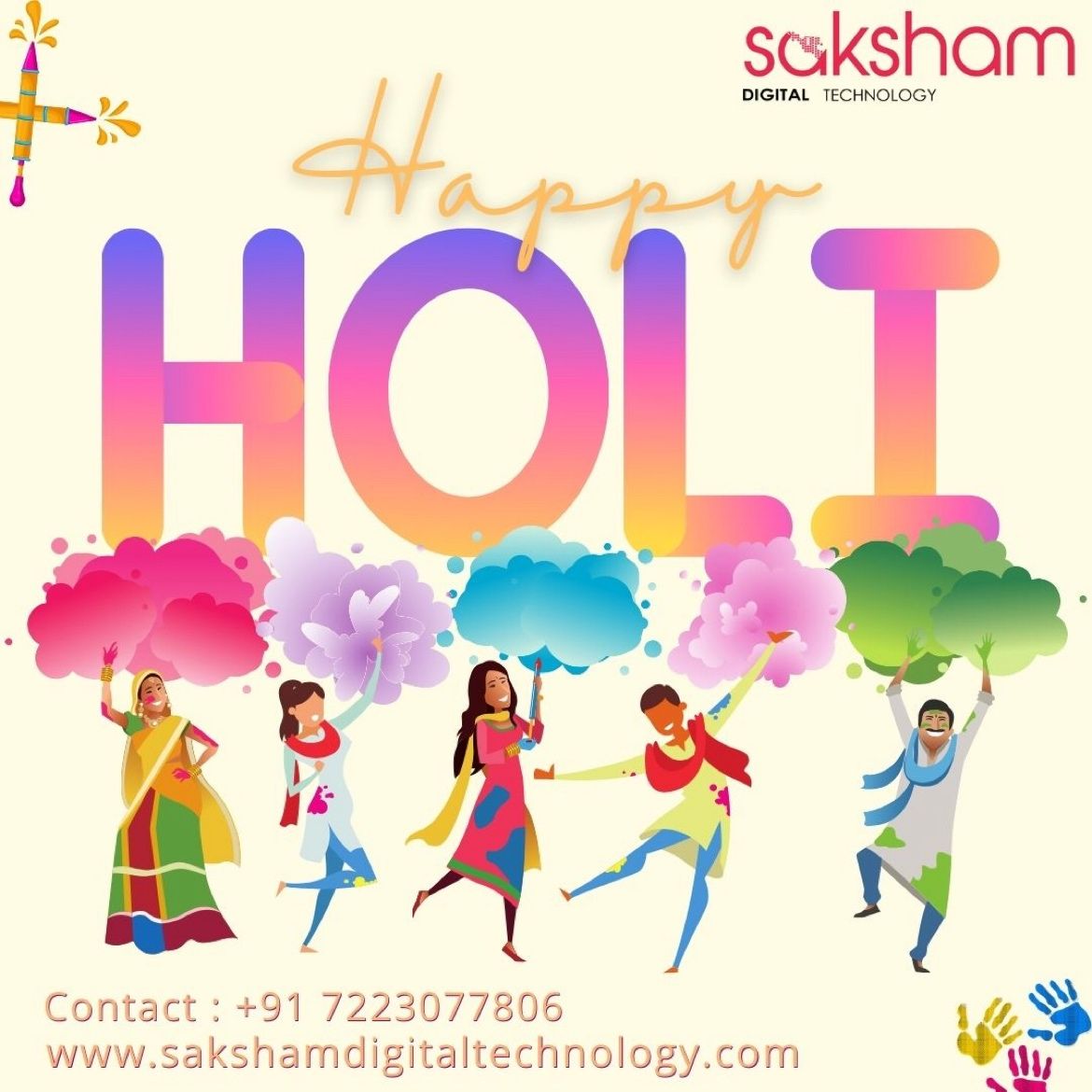Saksham Digital Technology on LinkedIn: #happyholi # ... Saksham Digital Technology on LinkedIn: #happyholi # ...