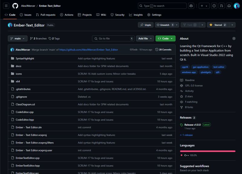 Tathagata Guha Ray on LinkedIn: #embertexteditor #cplusplus #qt6 # ... Tathagata Guha Ray on LinkedIn: #embertexteditor #cplusplus #qt6 # ...