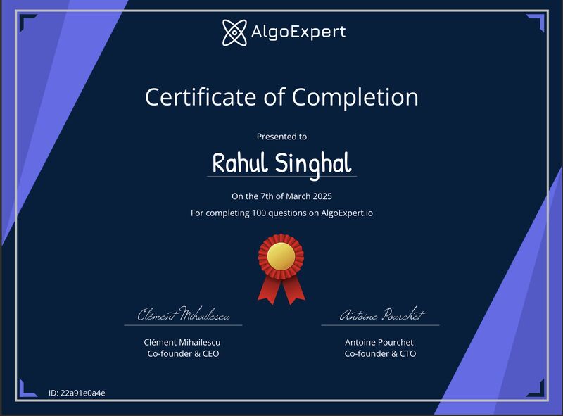 #datastructures #algorithms #codingjourney #problemsolving… | Rahul S. #datastructures #algorithms #codingjourney #problemsolving… | Rahul S.