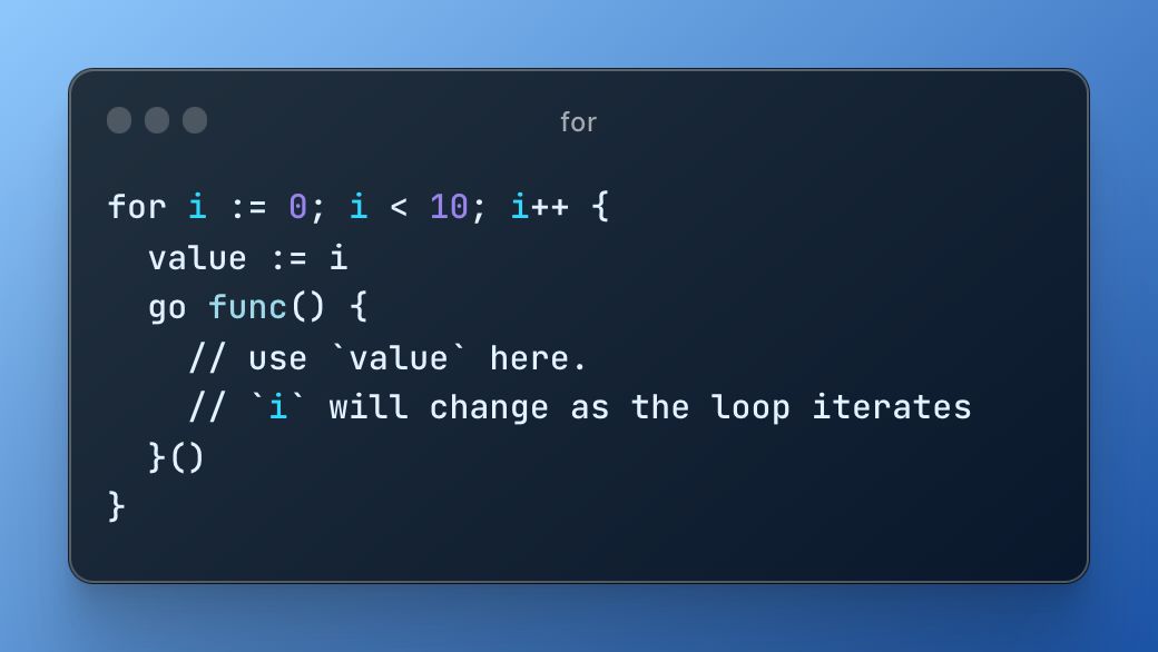 Mohammad Jafar Safarali on LinkedIn: 💡 Golang `Using a loop ... Mohammad Jafar Safarali on LinkedIn: 💡 Golang `Using a loop ...