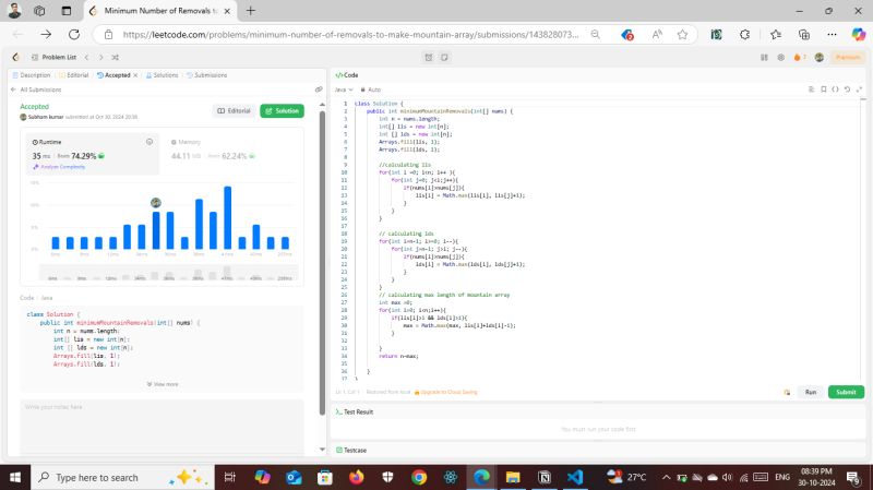 Subham Kumar on LinkedIn: #leetcode #codingjourney #problemsolving # ... Subham Kumar on LinkedIn: #leetcode #codingjourney #problemsolving # ...