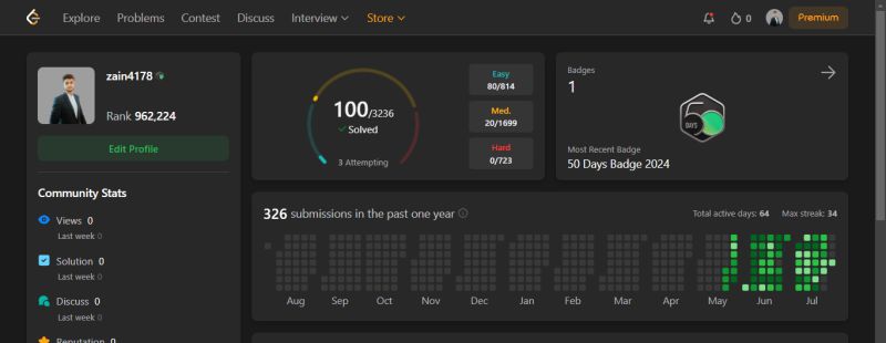 Zain ul Abedin on LinkedIn: #leetcode #coding #problemsolving # ... Zain ul Abedin on LinkedIn: #leetcode #coding #problemsolving # ...