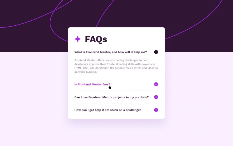Resolved FAQ project with HTML, CSS, JavaScript | Arpit Vashi posted on ... Resolved FAQ project with HTML, CSS, JavaScript | Arpit Vashi posted on ...