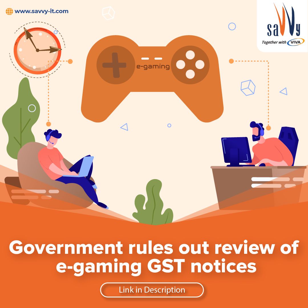 Online gaming firms face tax woes | VIVA IT India (Savvysoft ... Online gaming firms face tax woes | VIVA IT India (Savvysoft ...