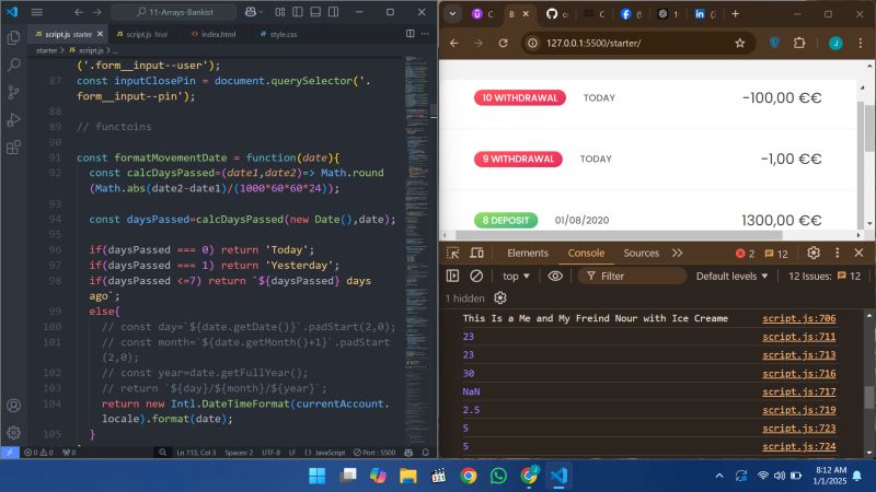 Jamal Abdirahim Mohamed on LinkedIn: #100daysofcode #javascript # ... Jamal Abdirahim Mohamed on LinkedIn: #100daysofcode #javascript # ...