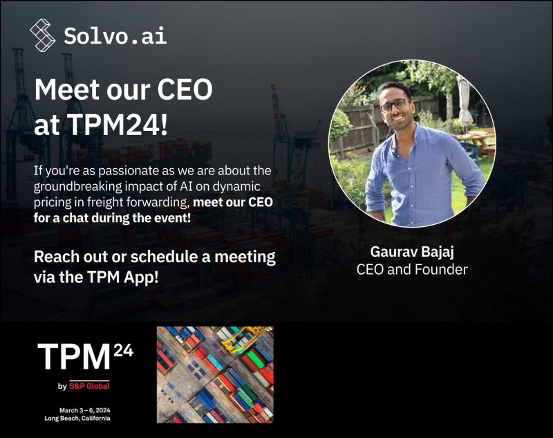 Explore intelligent pricing at TPM24 | Solvo.ai posted on the topic ... Explore intelligent pricing at TPM24 | Solvo.ai posted on the topic ...