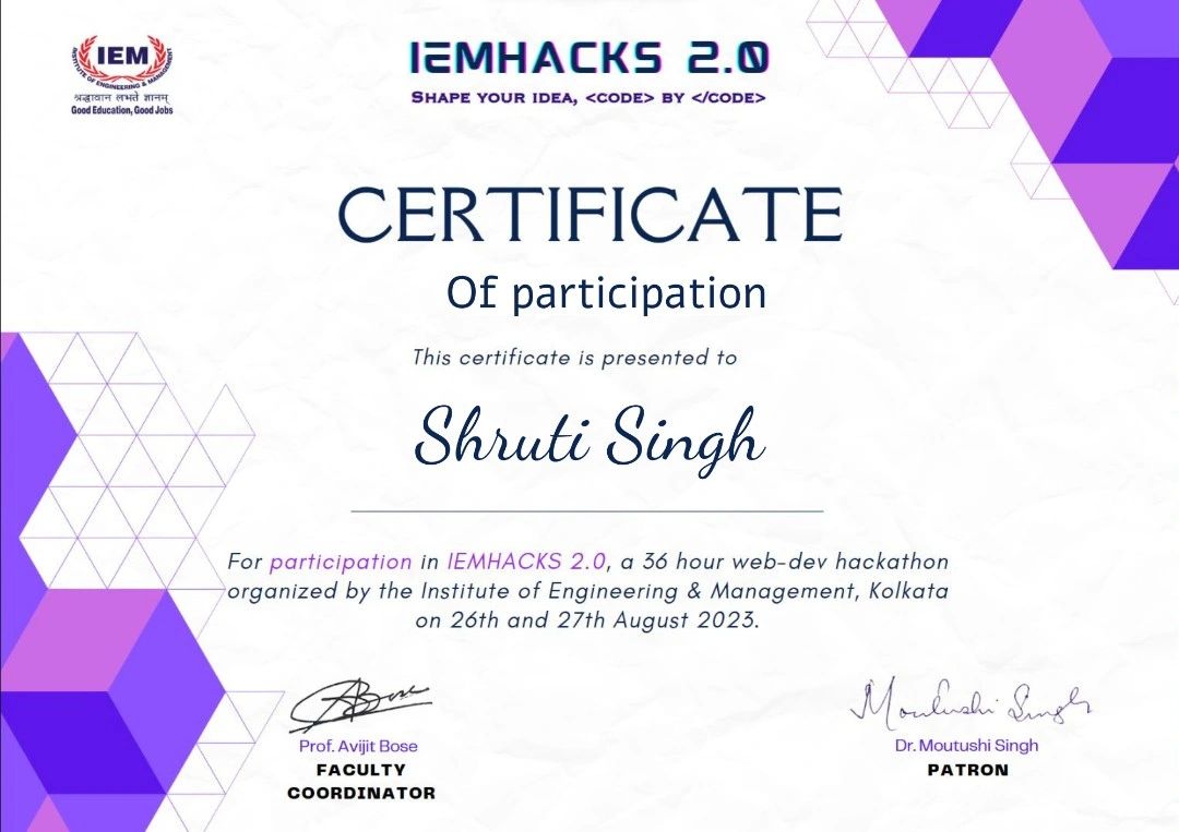 #teamwork #problemsolving #iemhackthonkolkata | Shruti Singh | 24 comments #teamwork #problemsolving #iemhackthonkolkata | Shruti Singh | 24 comments