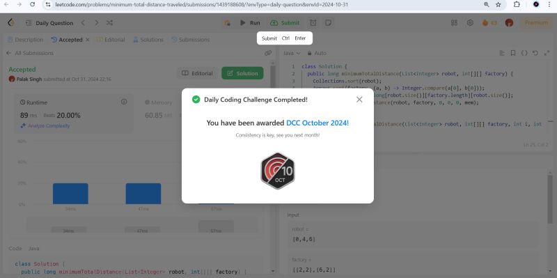 Palak Singh on LinkedIn: #leetcode #octoberbadge #codingjourney # ... Palak Singh on LinkedIn: #leetcode #octoberbadge #codingjourney # ...
