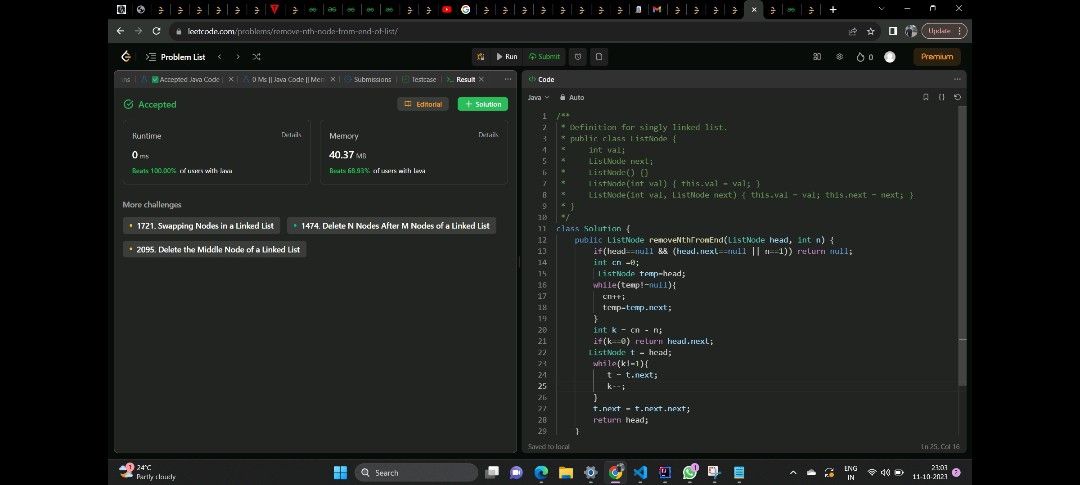 Ujval Rai on LinkedIn: Embarking on Day 31 of my LeetCode journey is a ... Ujval Rai on LinkedIn: Embarking on Day 31 of my LeetCode journey is a ...