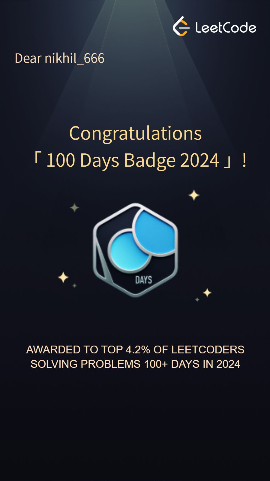 NIKHIL NISHANE on LinkedIn: #leetcode #100daysofcode #codingjourney NIKHIL NISHANE on LinkedIn: #leetcode #100daysofcode #codingjourney
