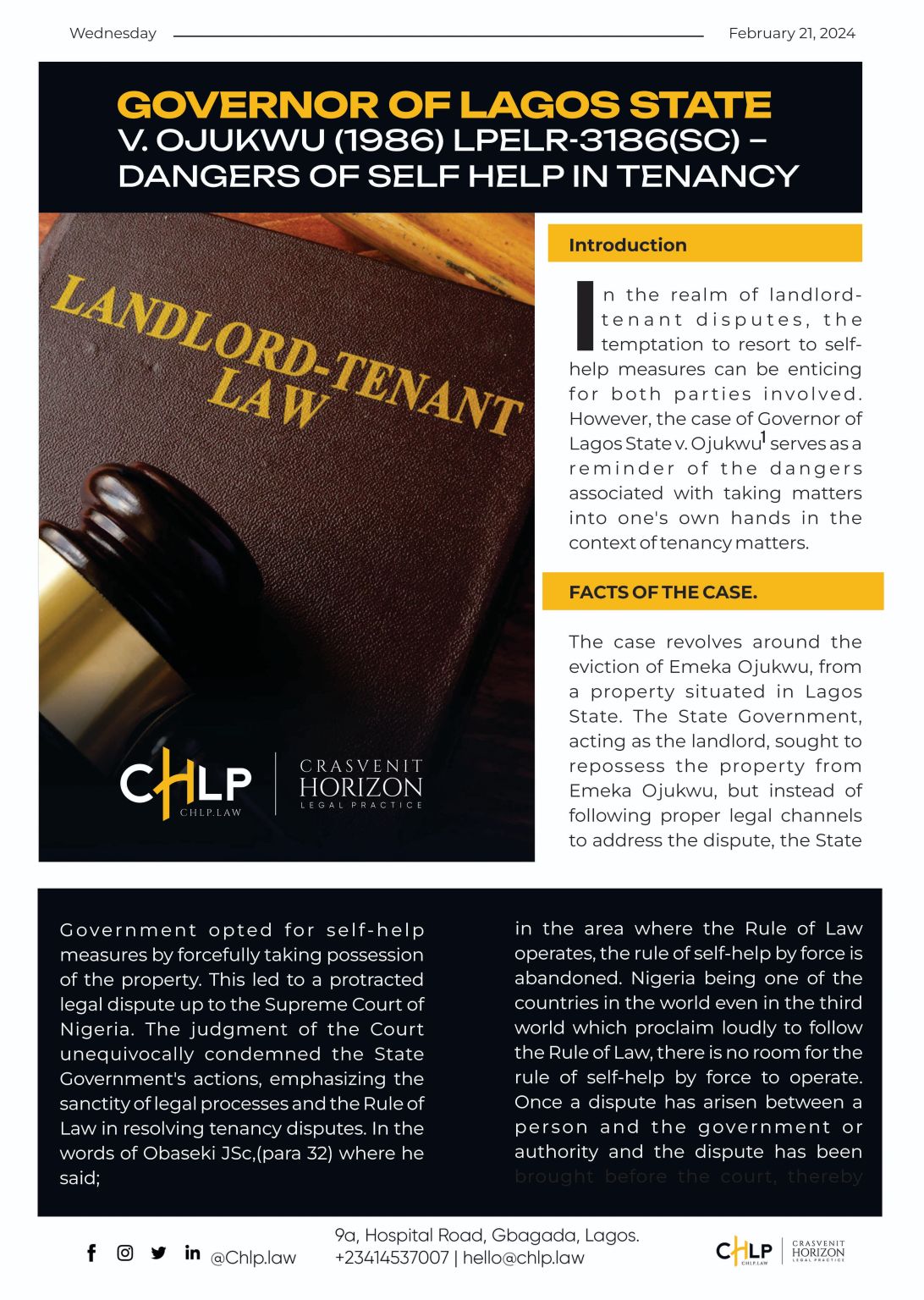 CHLP.LAW on LinkedIn: #chlplaw #tenancy #civilsuit #legalarticle CHLP.LAW on LinkedIn: #chlplaw #tenancy #civilsuit #legalarticle