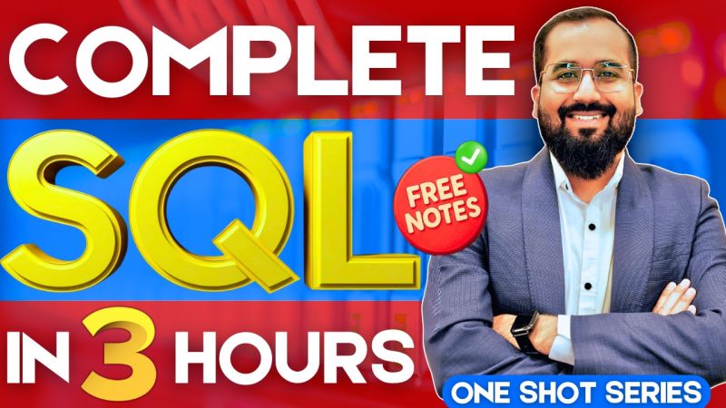 Learn Complete SQL in One Video🔥🚀 Detailed Step by Step Practical ... Learn Complete SQL in One Video🔥🚀 Detailed Step by Step Practical ...