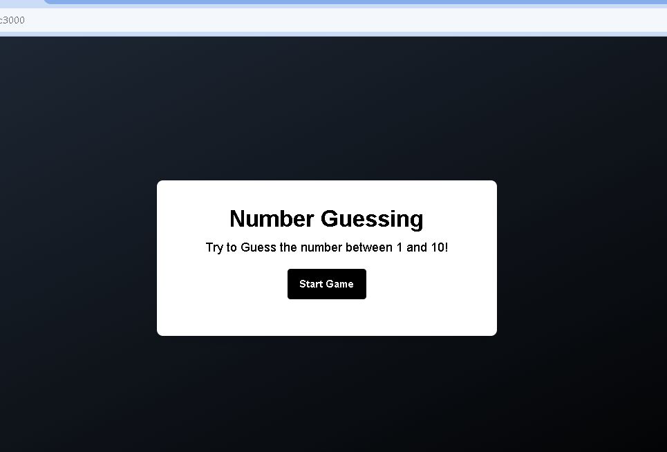 Muhammad Umer on LinkedIn: #nextjs #react #numberguessinggame ... Muhammad Umer on LinkedIn: #nextjs #react #numberguessinggame ...
