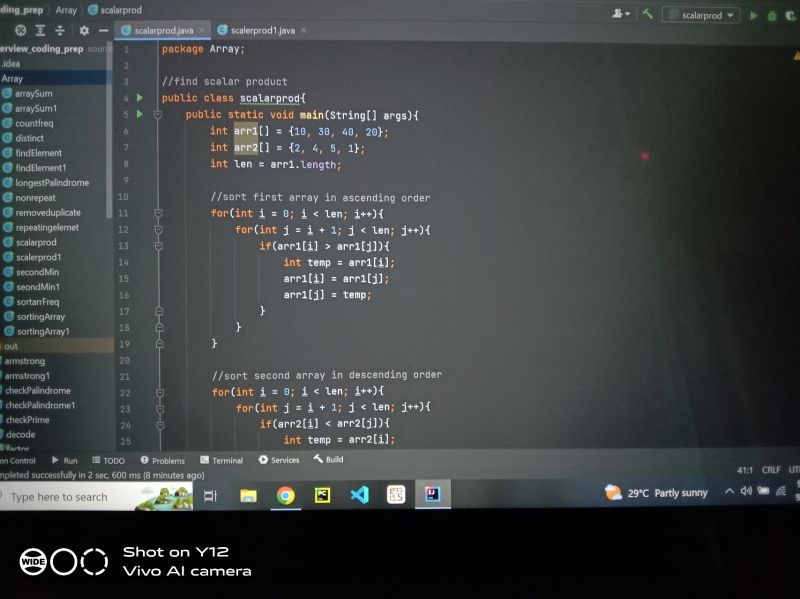 Manish Singh on LinkedIn: #arrays #dsa #coding #practice Manish Singh on LinkedIn: #arrays #dsa #coding #practice