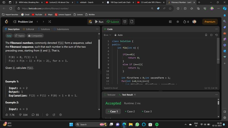 Raushan Kumar Jha on LinkedIn: #day3 #leetcodechallenge #codingjourney ... Raushan Kumar Jha on LinkedIn: #day3 #leetcodechallenge #codingjourney ...