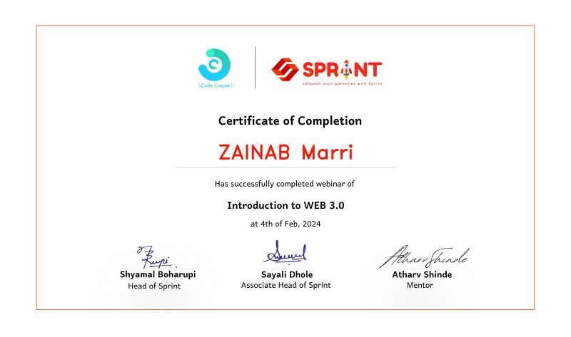 Webinar on Web 3.0 by LinkedIn Learning | Zainab Hussain Marri posted ... Webinar on Web 3.0 by LinkedIn Learning | Zainab Hussain Marri posted ...