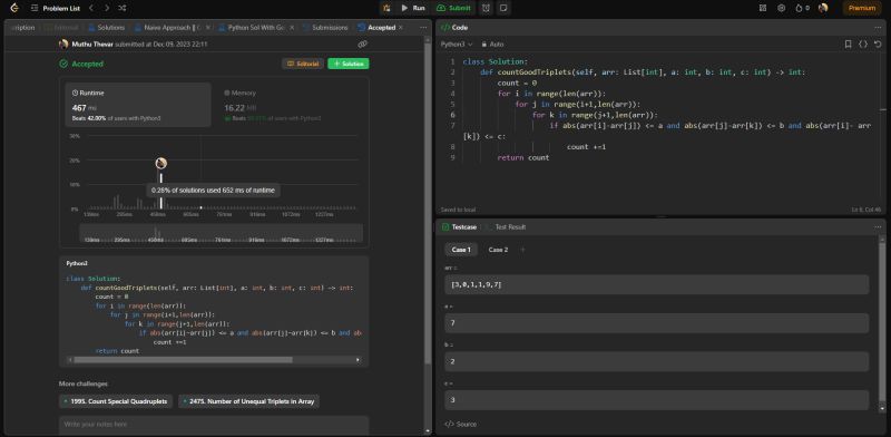 Muthu Thevar on LinkedIn: #leetcode #codingchallenge #day6 # ... Muthu Thevar on LinkedIn: #leetcode #codingchallenge #day6 # ...