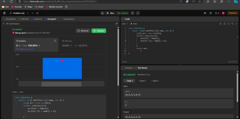 Abinaya Goud on LinkedIn: #array #leetcode #dsa #arrays #leetcode # ... Abinaya Goud on LinkedIn: #array #leetcode #dsa #arrays #leetcode # ...