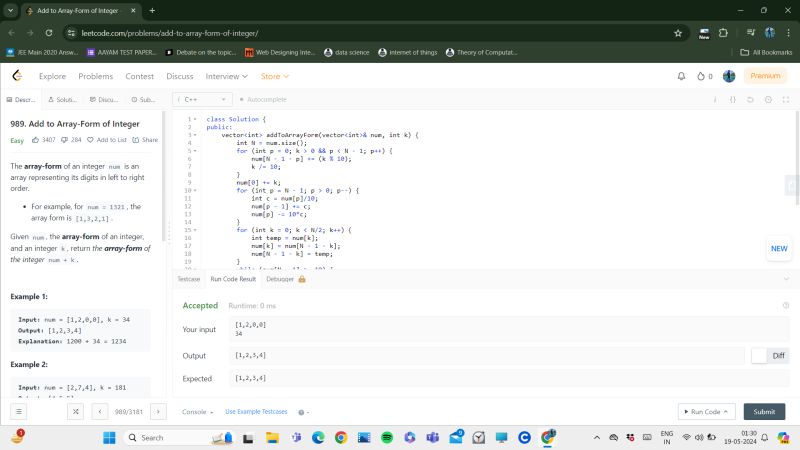 Ayush Sharma on LinkedIn: Day 07/100 of the #edSlash DSA Challenge on ... Ayush Sharma on LinkedIn: Day 07/100 of the #edSlash DSA Challenge on ...