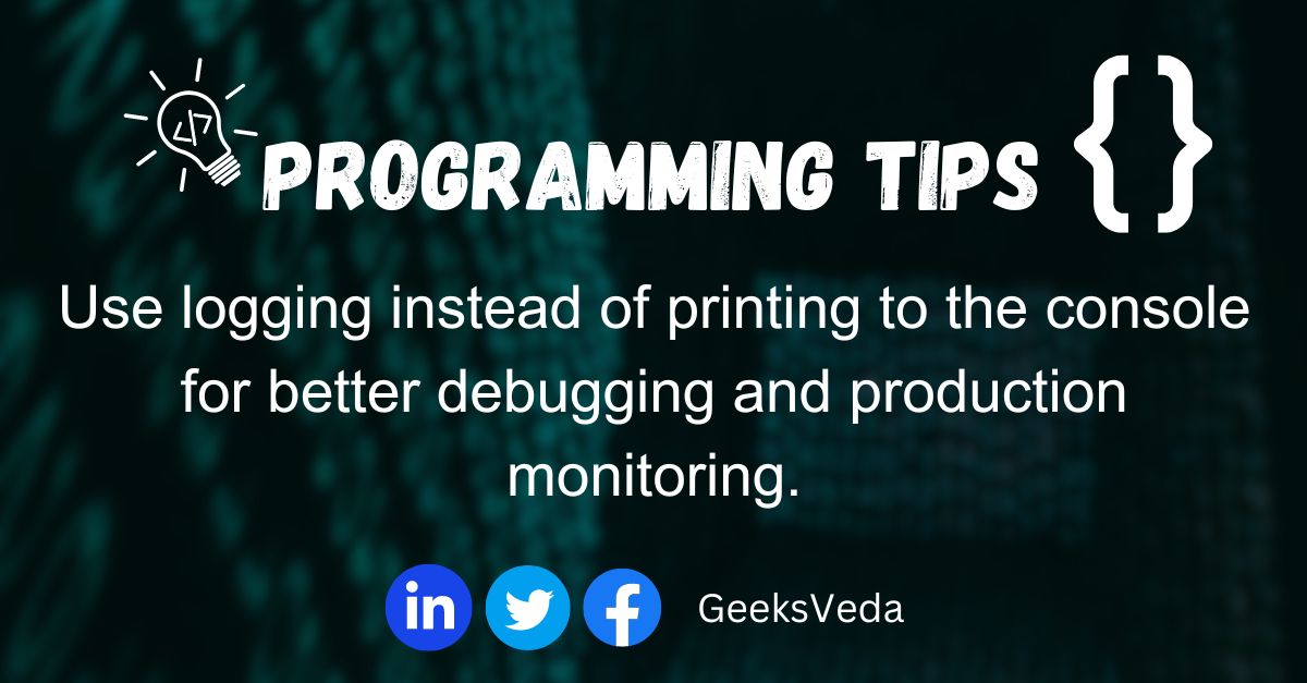 GeeksVeda - Open Source, Programming, and Technology on LinkedIn: # ... GeeksVeda - Open Source, Programming, and Technology on LinkedIn: # ...