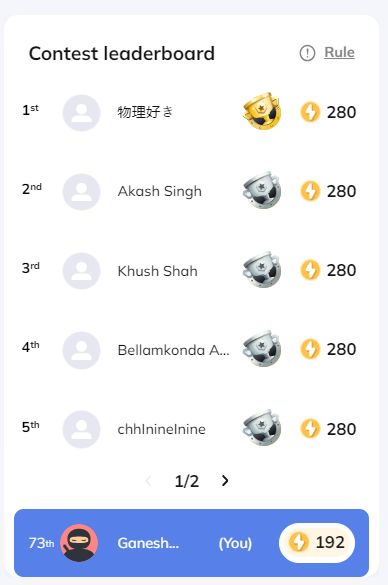 Ganesh Dandekar on LinkedIn: #codingninjas #problemsolving #hackerrank ... Ganesh Dandekar on LinkedIn: #codingninjas #problemsolving #hackerrank ...