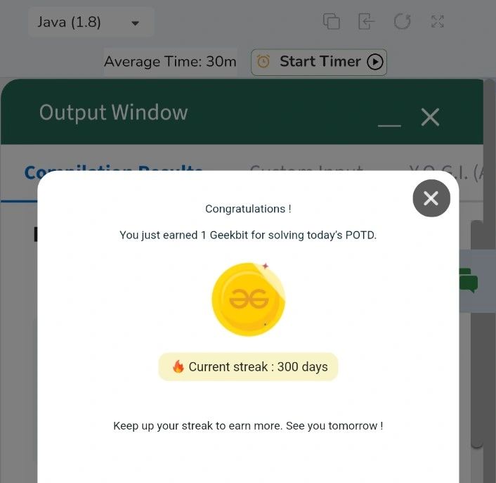 Bhanu Jaiswal on LinkedIn: #geekstreak2024 #deutschebank #gfg #potd # ... Bhanu Jaiswal on LinkedIn: #geekstreak2024 #deutschebank #gfg #potd # ...