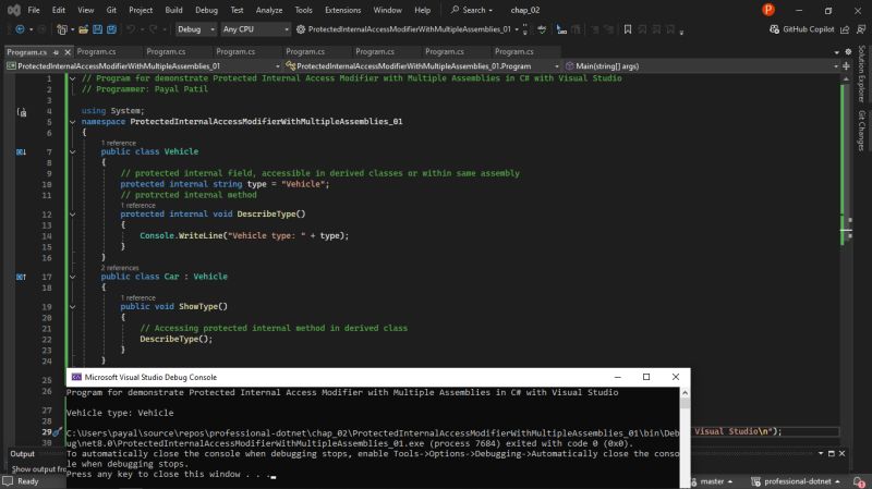 Payal Patil on LinkedIn: #programming #coding #dotnet #csharp # ... Payal Patil on LinkedIn: #programming #coding #dotnet #csharp # ...