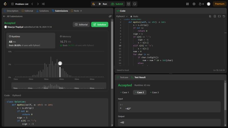 Shaurya Thapliyal on LinkedIn: #100daysofcode #python #algorithm # ... Shaurya Thapliyal on LinkedIn: #100daysofcode #python #algorithm # ...