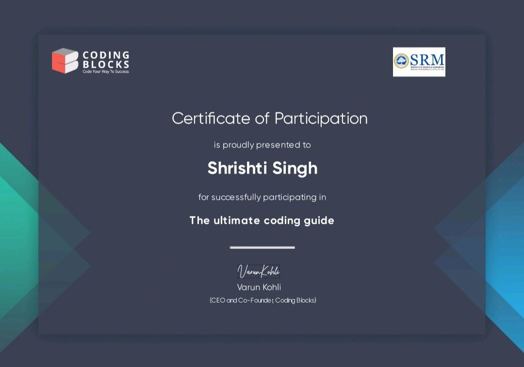 Shrishti Singh on LinkedIn: #datastructures #algorithms # ... Shrishti Singh on LinkedIn: #datastructures #algorithms # ...