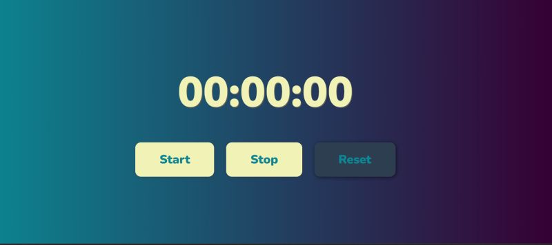 Subhana Waseem on LinkedIn: stopwatch using html , css and js Subhana Waseem on LinkedIn: stopwatch using html , css and js